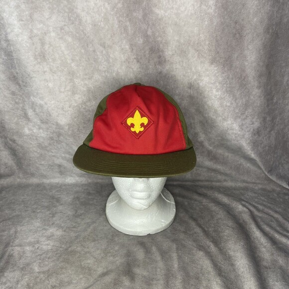 Accessories | Vintage Bsa Boy Scouts Of America Green Red Twill ...